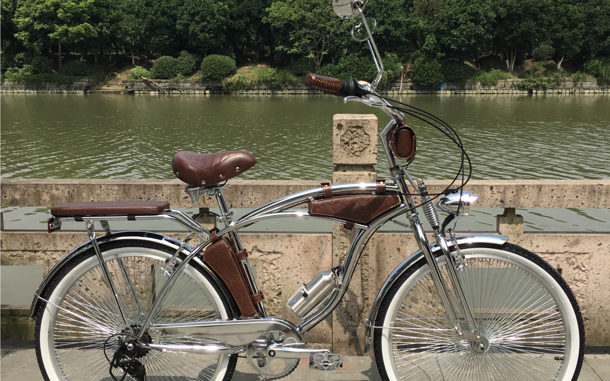 自行车也可以高大上哦!奥凯复古自行车系列,给你不一样的骑行体验哦!