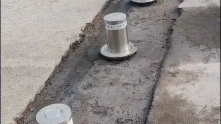 无锡自动升降路桩,自动升降柱,防冲撞路桩,挡车阻车升降地柱