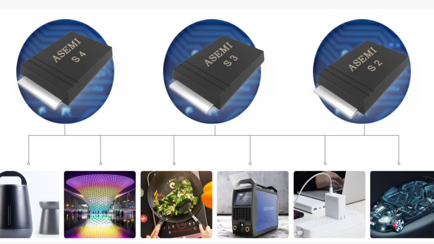 S4贴片二极管 @ASEMI 肖特基迷你封装 1A 40V小电流规格参数解析