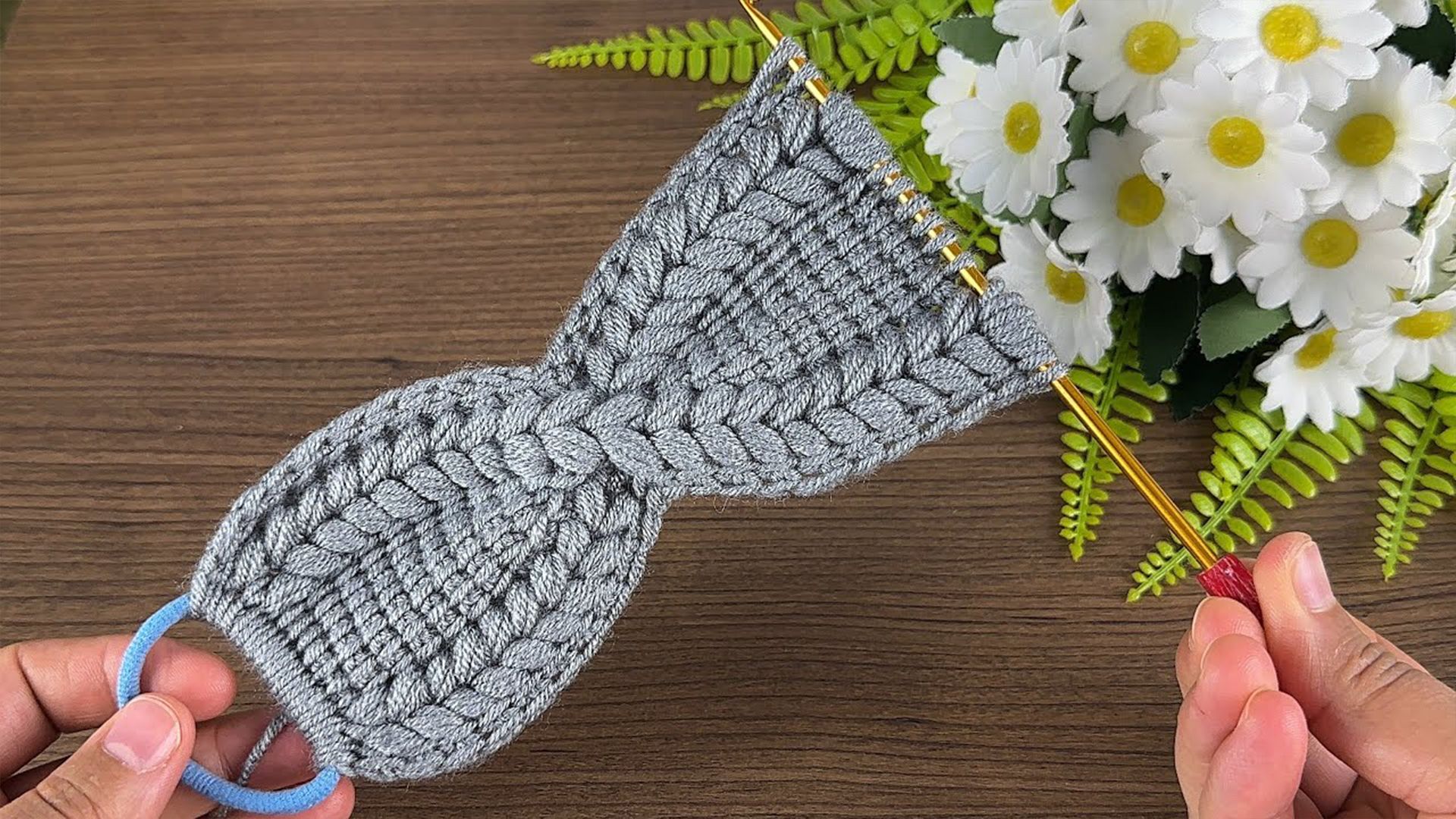 ...简单易学的钩针编织教程,教你如何DIY好看的发带提手毛线毯子和...