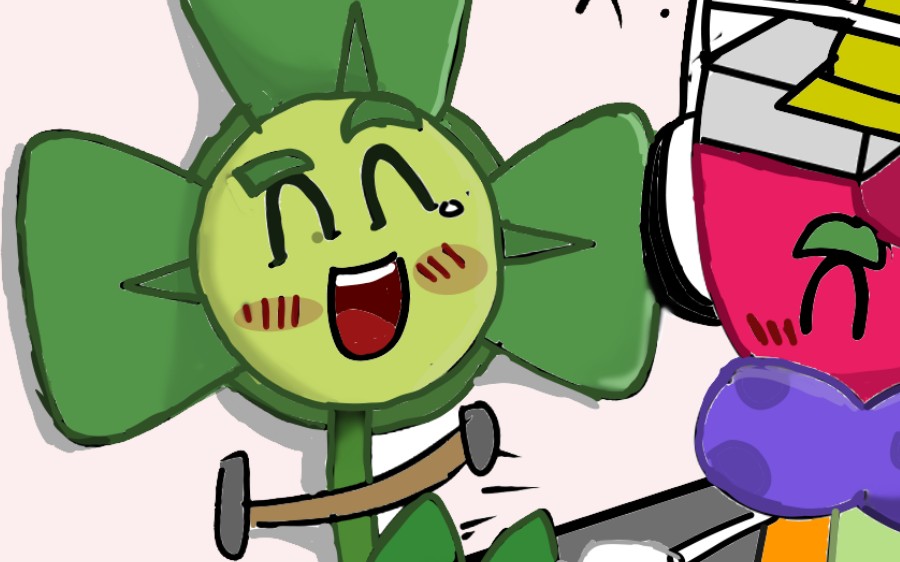 【植物大战僵尸/低质量指绘】哈哈哈.别挠啦!