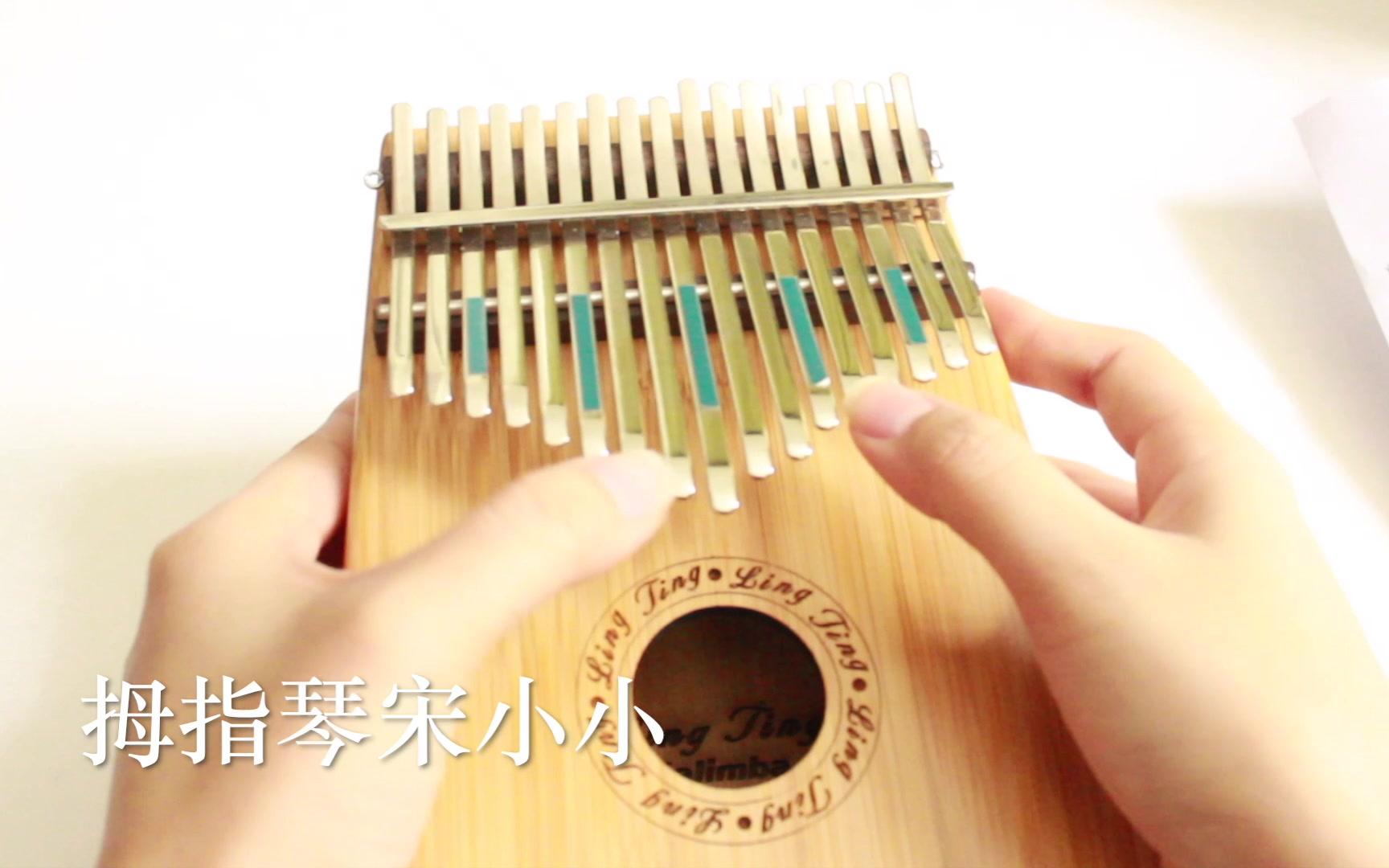 【卡林巴琴】拇指琴 入门教程-欢乐颂