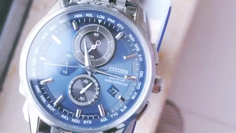 西铁城手表正确的对时姿势