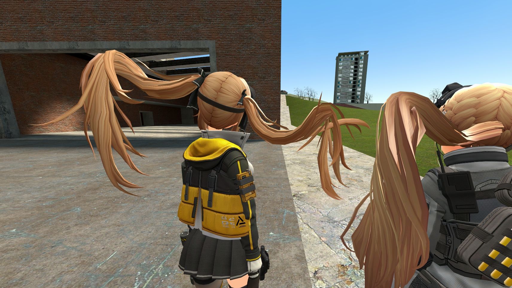 【GMOD】模组推荐:少前2模型布娃娃头发物理