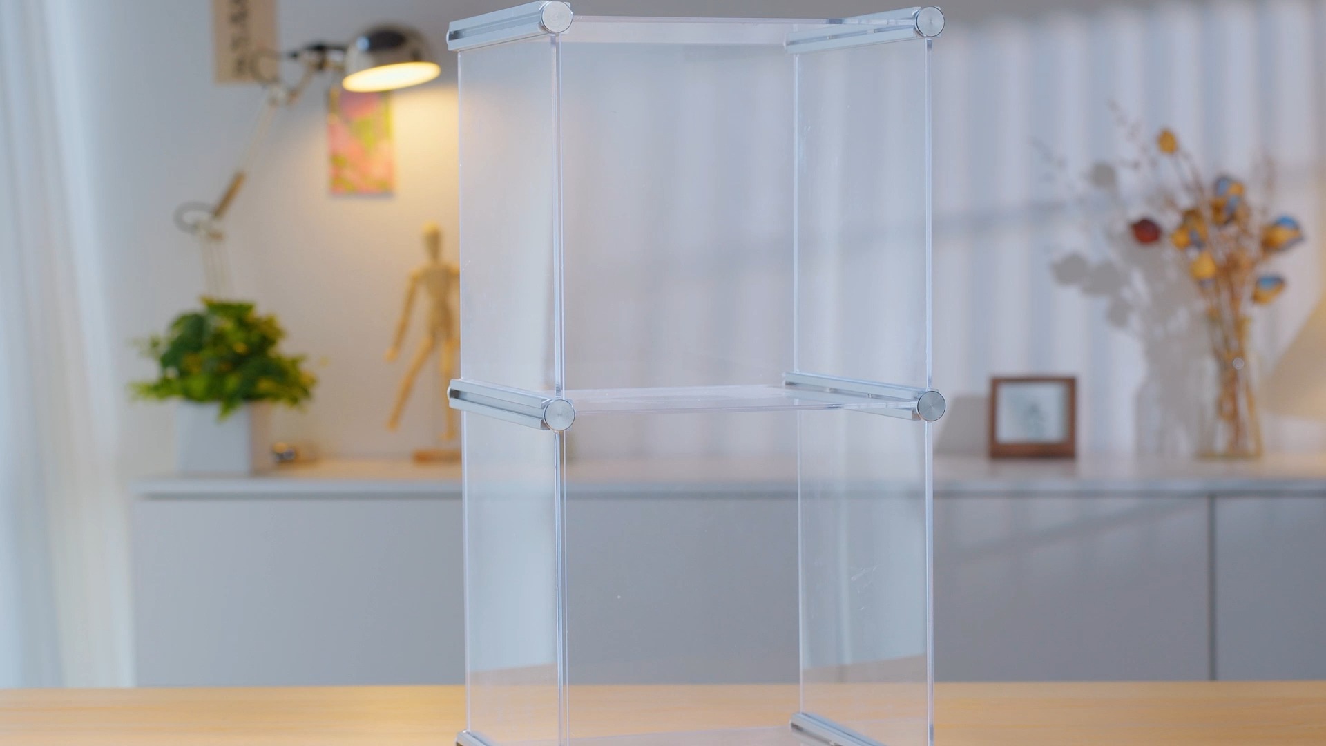 拼酷-新款亚克力陈列盒 拼装教程