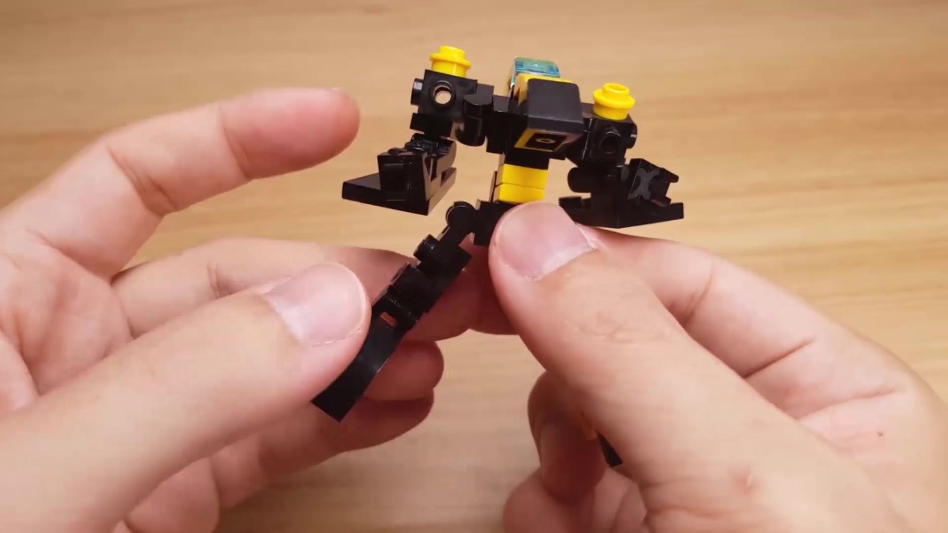 乐高飞行机器人MOC展示,一机两用脑洞大开