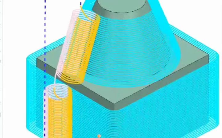 ug进退刀螺旋连接刀路分享ug编程编程ug建模cnc编程编程入门