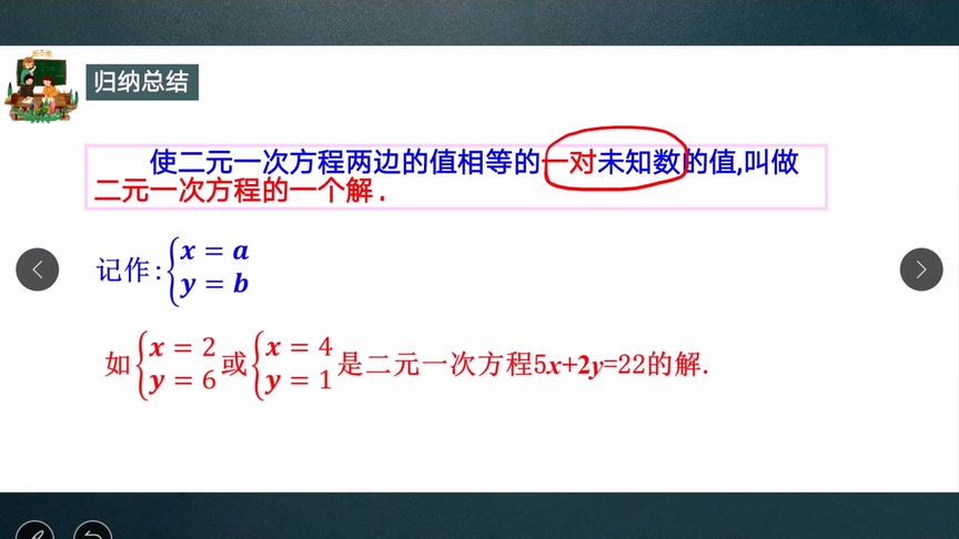 七年级下册数学第二单元二元一次方程2.1
