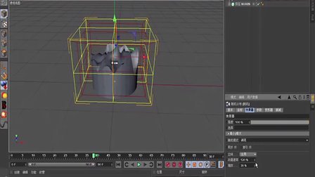 欣妍讲解C4D 07随机效果器作为变形器的应用(龙珠音乐篇)