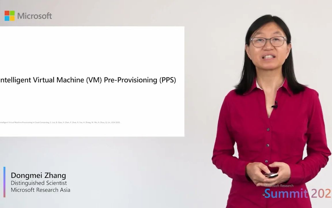 微软研究峰会2021 | 主题演讲:云智能:云系统的智能运维