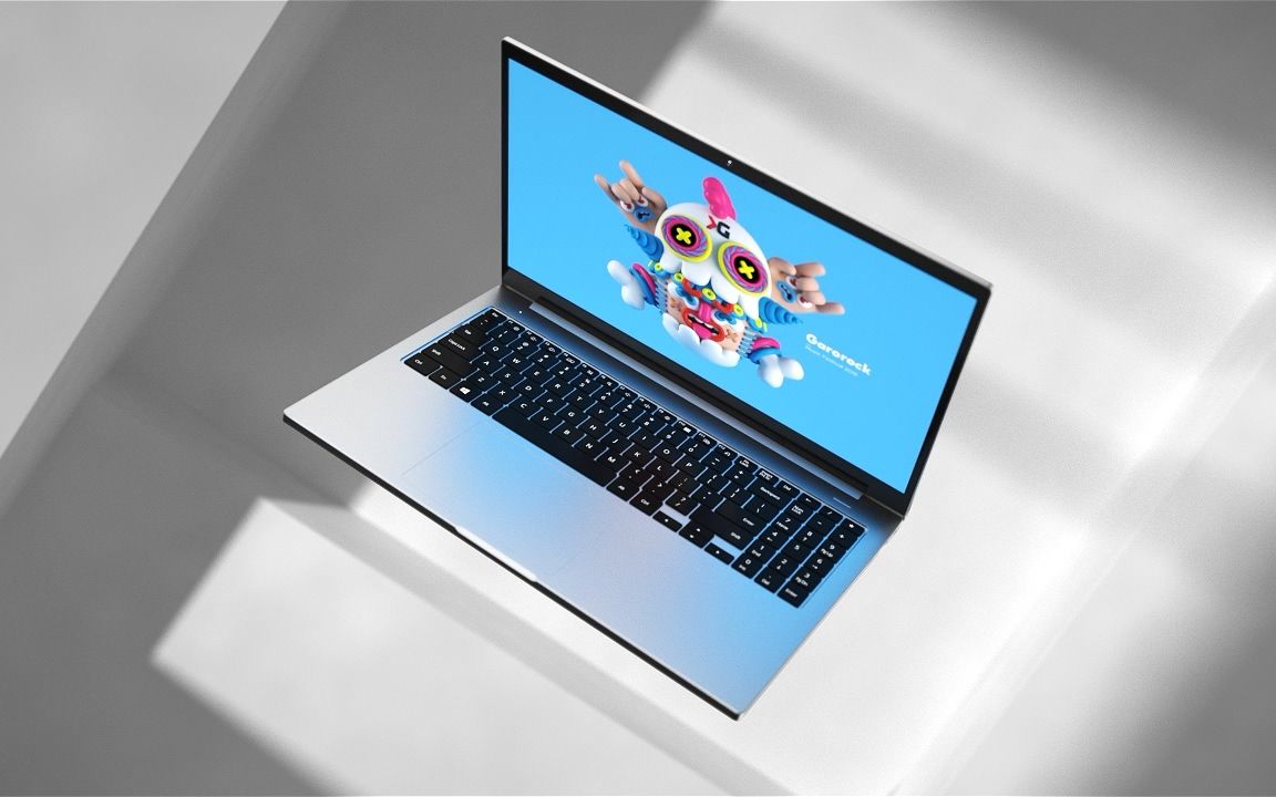 C4D笔记本产品动画