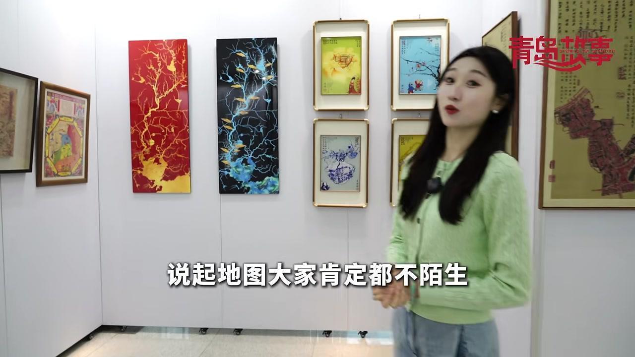 【QMG青岛广电•蓝睛新闻出品】是沉浸式步入水墨画风MR地图?...