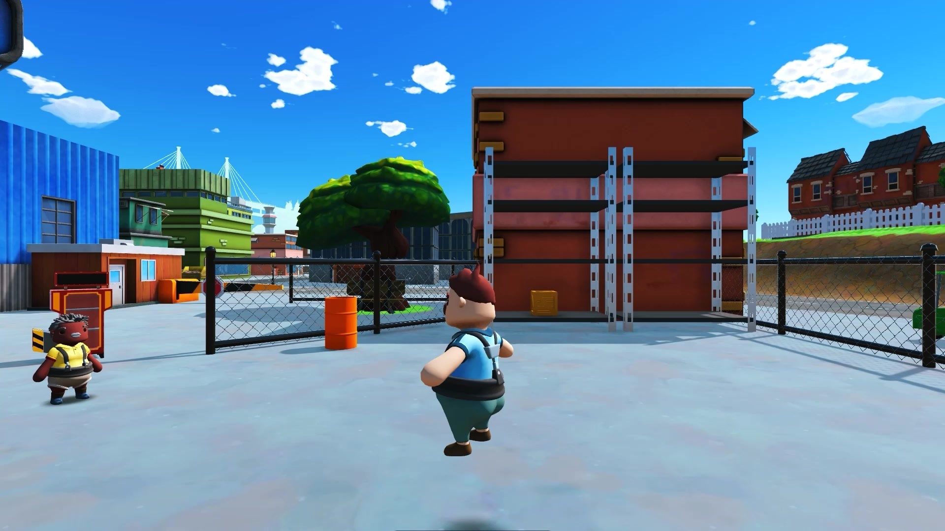 快递员模拟器:弗兰力去当快递员了,第一天上班,就被奖励了鸡腿