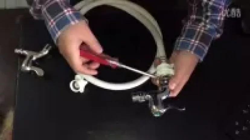 樱花全自动洗衣机进水管安装方法