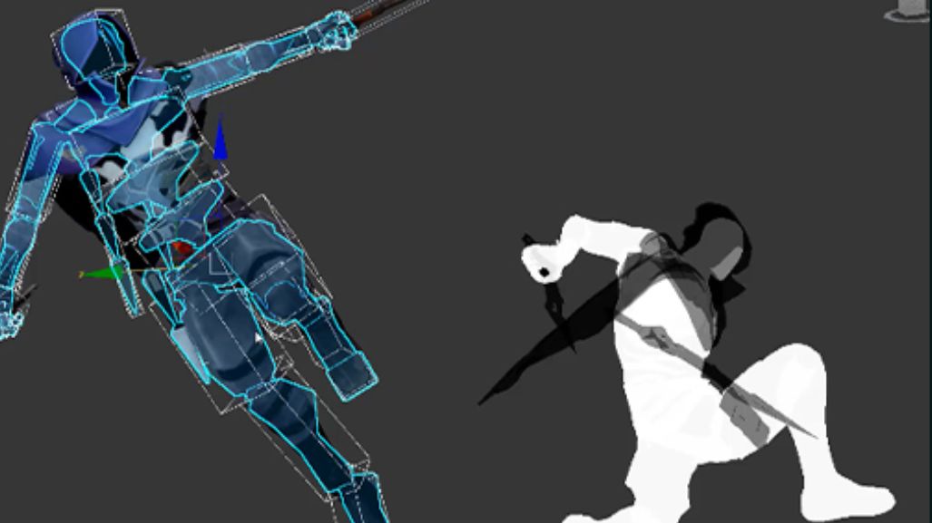 走路动画、跑步、死亡、跳跃等CG打斗动画制作过程分解!动画原理-...