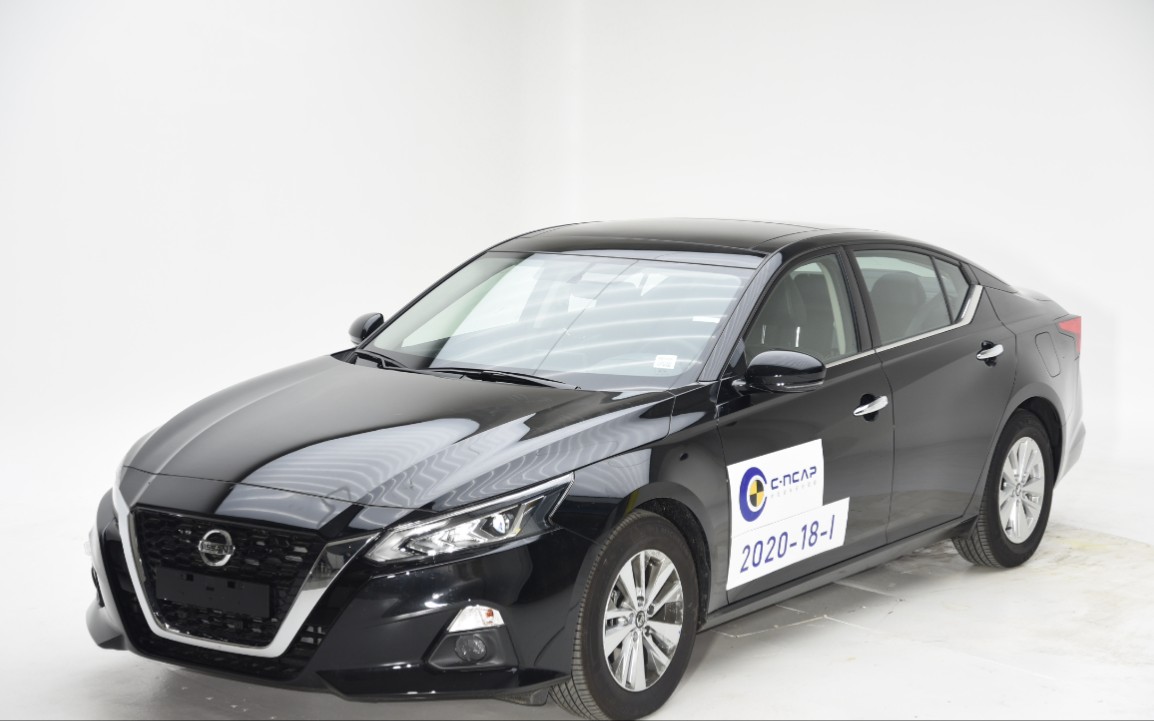 2020 东风日产 天籁 全面碰撞测试 c-ncap