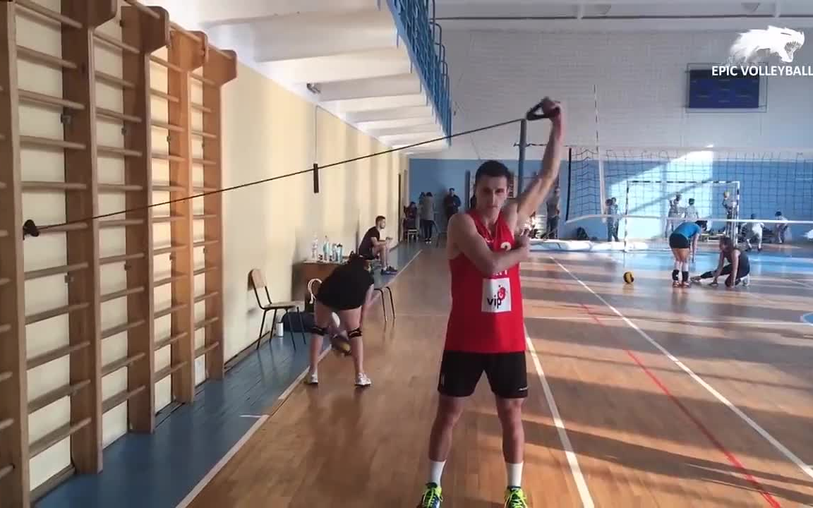 排球 训练 体育 排球运动员的挥臂速度都很快,训练方法在这里!