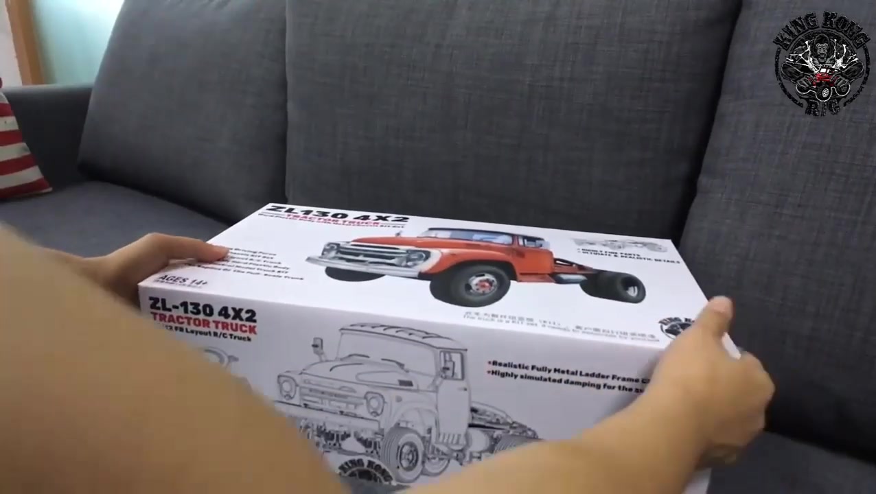 空中飞豹模型 | 1/12吉尔ZIL 130Ⅱ木斗货箱卡车拖头版开箱