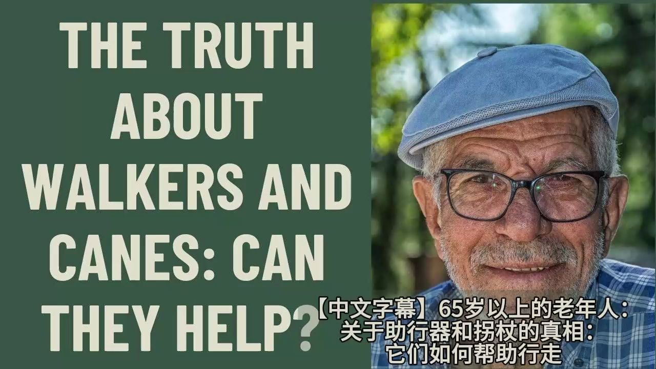 【中文字幕】65岁以上的老年人:关于助行器和拐杖的真相:它们如何...