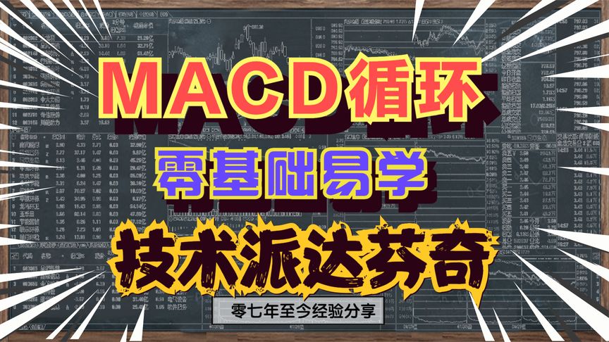 大A最实用的技术,MACD循环技术教学,附案例讲解