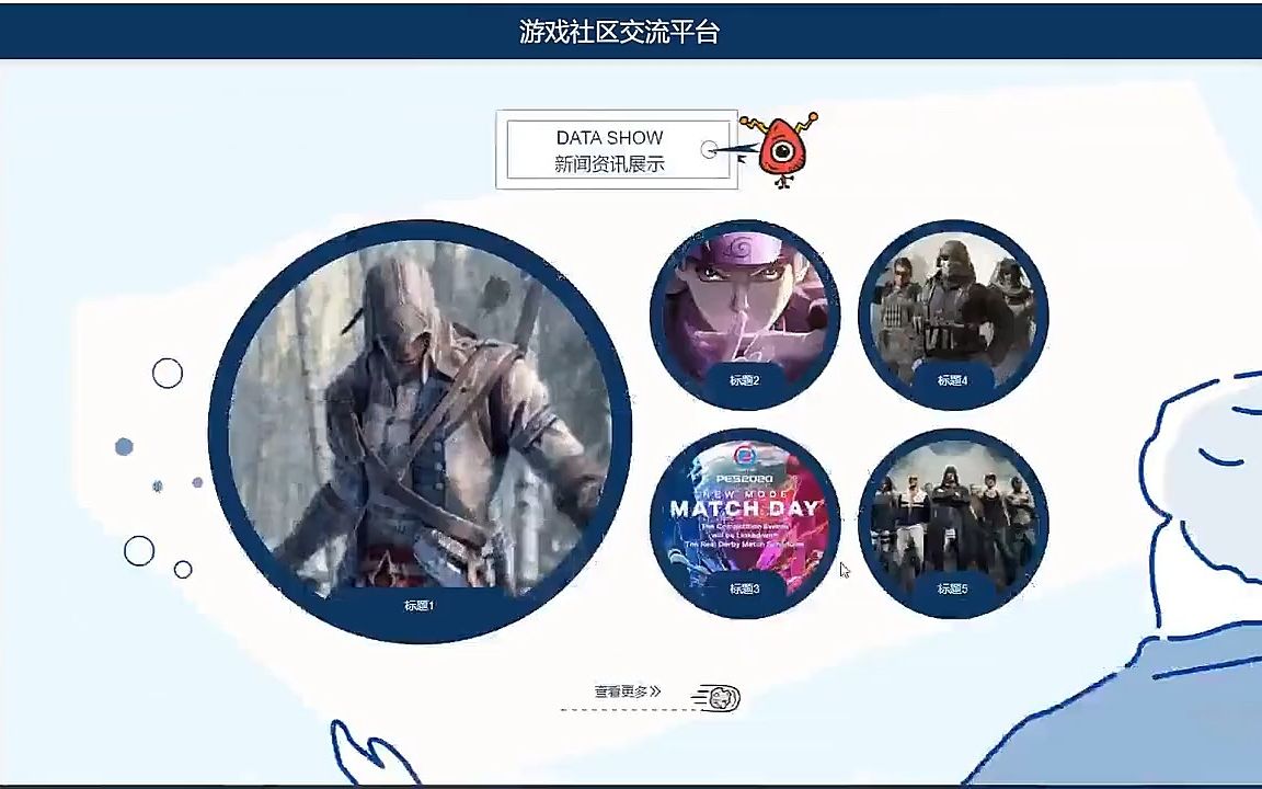 毕业设计必过!游戏社区交流平台的设计与实现-四川文理学院,免费指导...