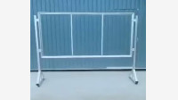 直立宣传栏安装视频