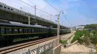 【火车视频-T5308/7次列尾挂公务车25B,软卧19K和25K,2062变更...