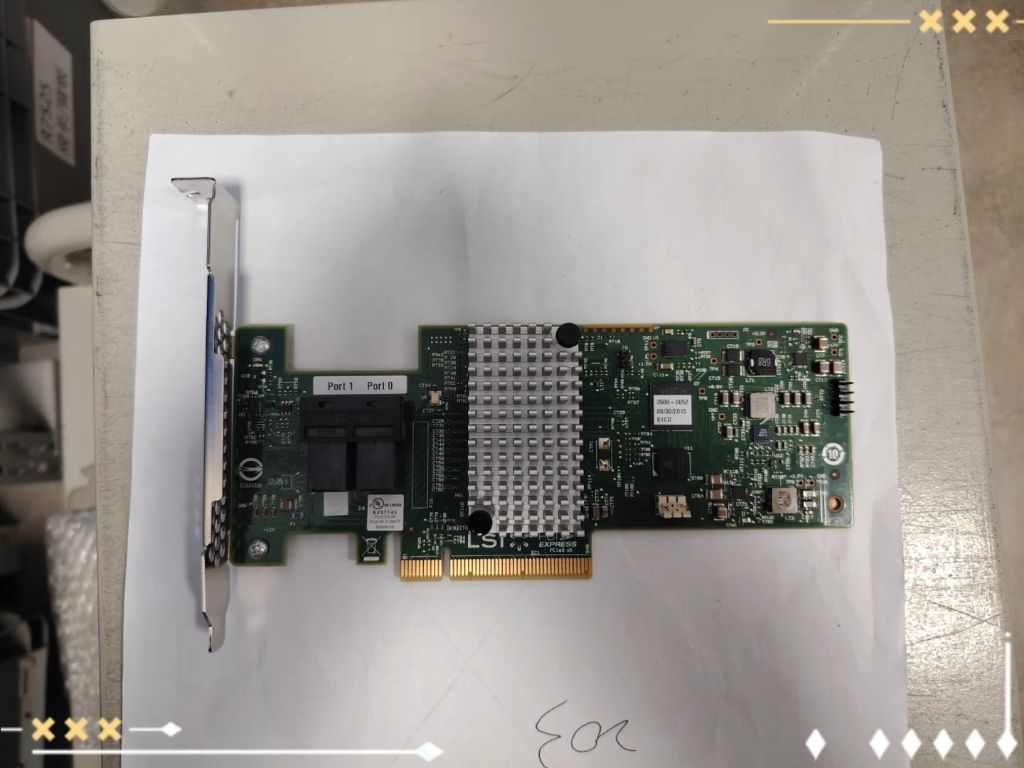 lsi 9340-8i拆机阵列卡 46C9115直通卡3008IT直通卡X3650M5拆机 ...