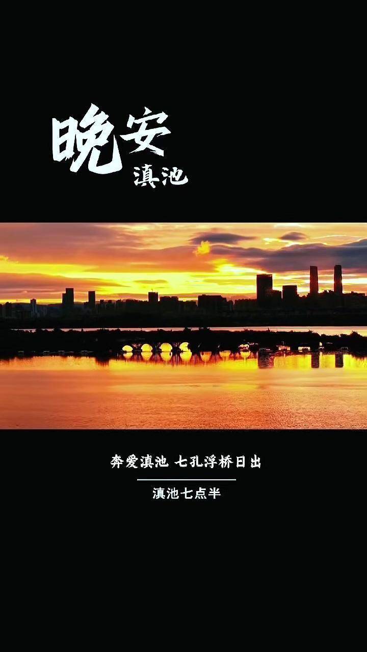 ...桥身半沉于水,如墨色绸带蜿蜒,晨曦穿透孔隙,在粼粼波光中织就金色...