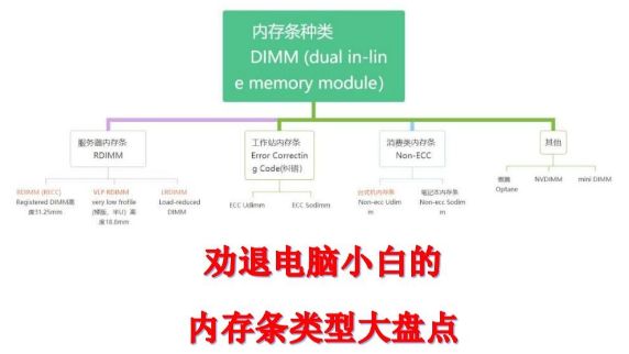 劝退电脑小白的内存条类型大盘点#内存条 #服务器