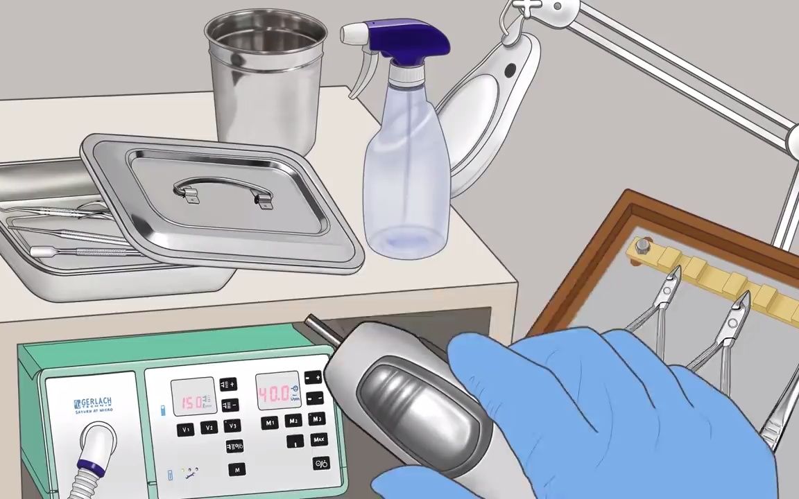 【沉浸式】【修脚】脚气脚趾甲护理动画_令人舒适的运动员脚治疗动画