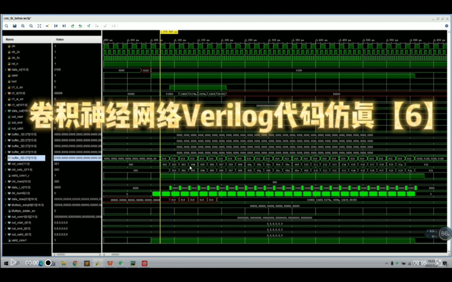 卷积神经网络Verilog代码仿真【6】,第二层卷积神经网络详细讲解