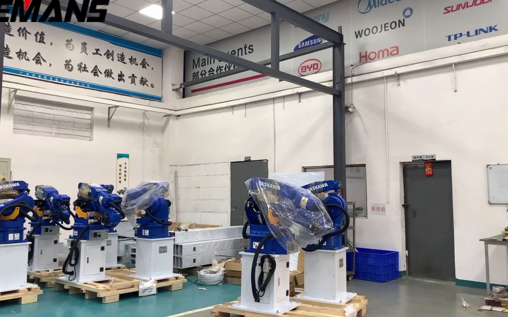 全自动化机器人配套自动化设备-洁净房,提高净化级别容易,扩展性强,且...