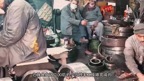 巴基斯坦老师傅神级操作!鄂式滚针轴承起死回生全过程,看呆众人!