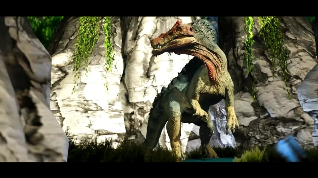 暴虐龙 vs 棘龙 动画短片