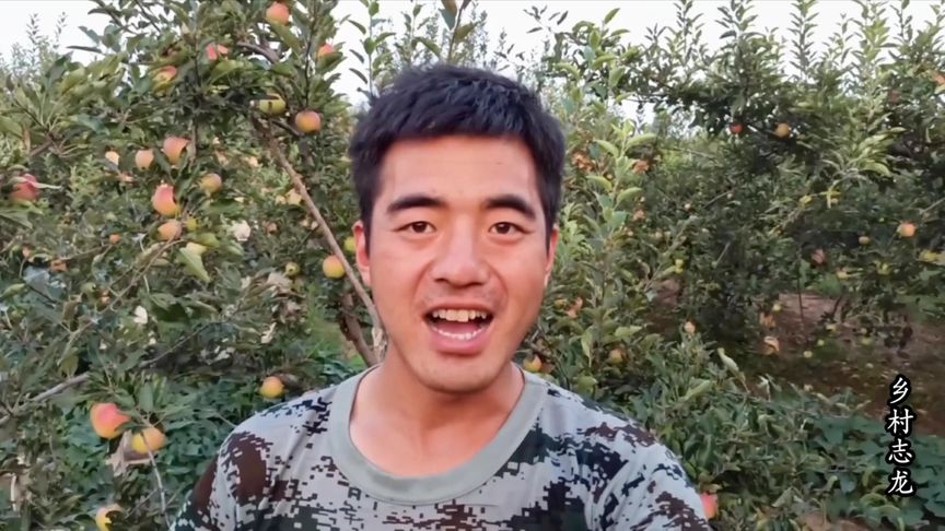 今天带大家参观嘎啦果园,光果和套袋果子都有,你更喜欢吃那种?