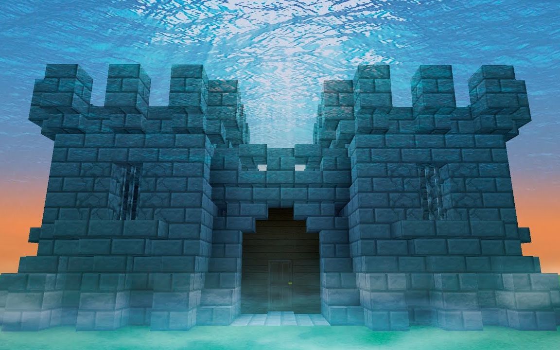 【建筑教程】教你造一个中世纪城堡