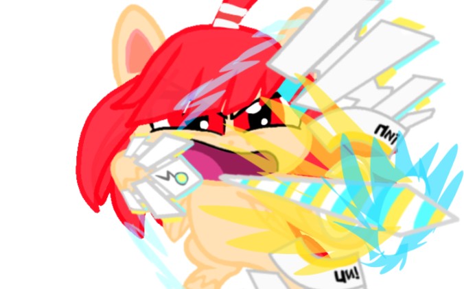 绘画过程 凹凸世界拟马 艾比 (小马宝莉日常画风)