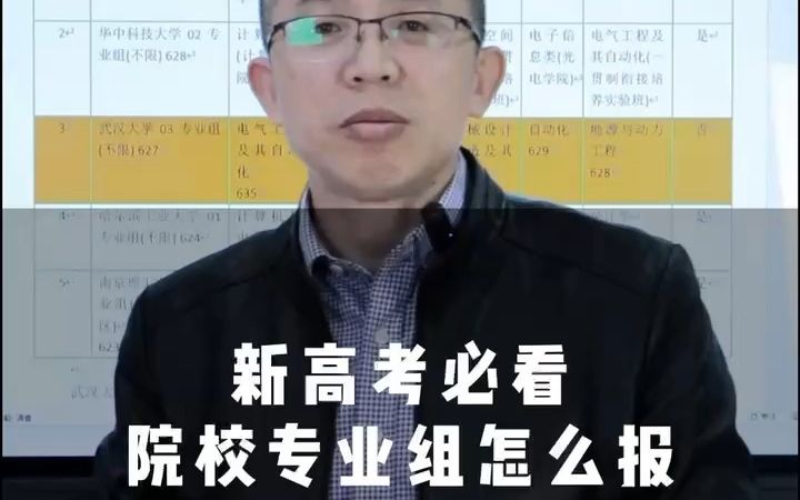 新高考下院校专业组怎么报