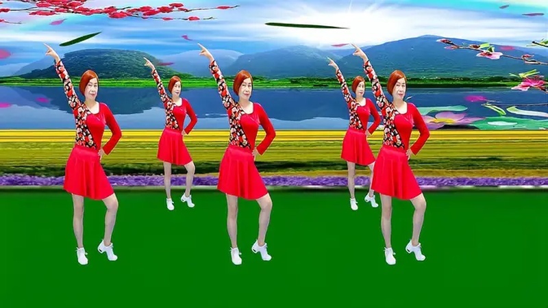 网红神曲广场舞《小苹果》不同版本音乐好听舞蹈好看