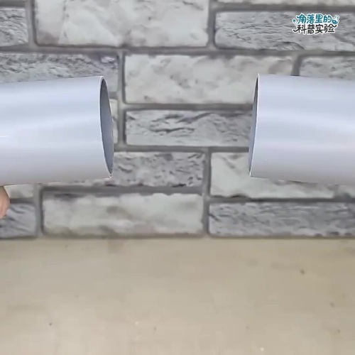 水管对接新技巧:橡皮筋和热风枪搞定!
