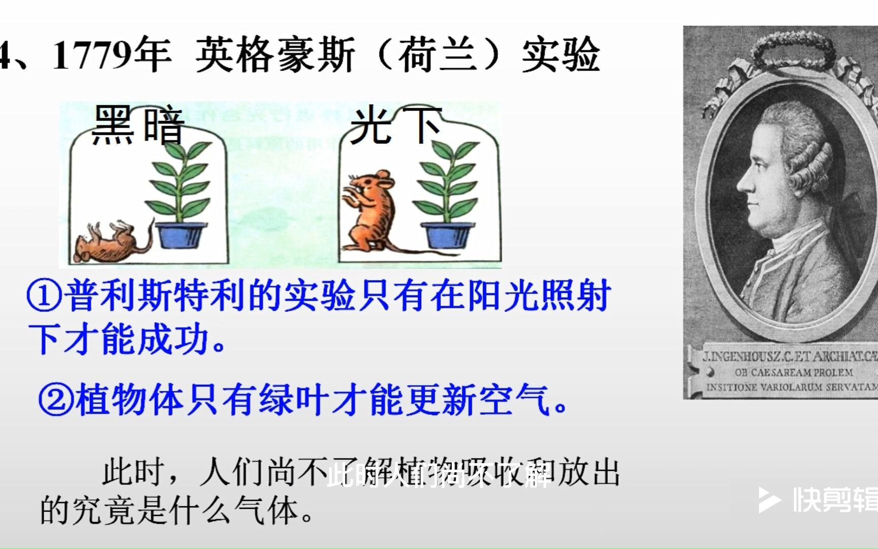 光合作用的探究历程 张平