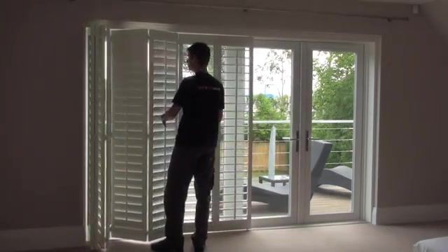 百叶窗使用展示