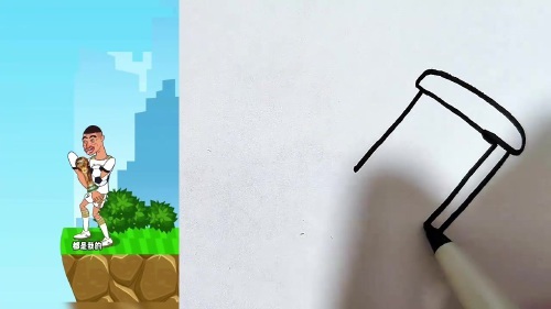 2235. 拐杖的不同画法,简笔画,少儿创意美术