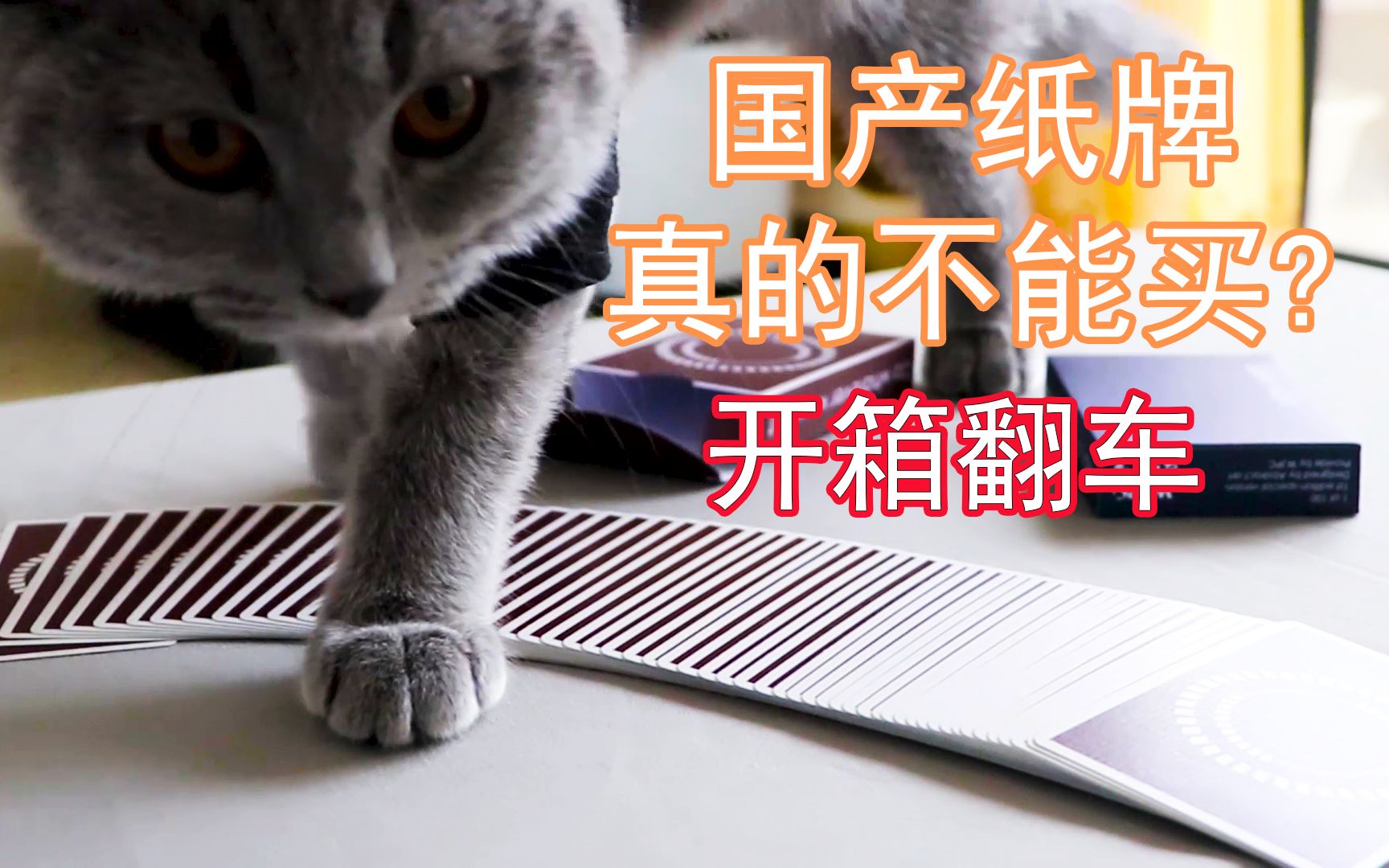 国产纸牌能不能买?开箱国产花切牌【yolo的纸牌屋】