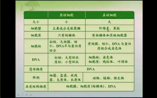 【高中生物必修1】相关教学视频