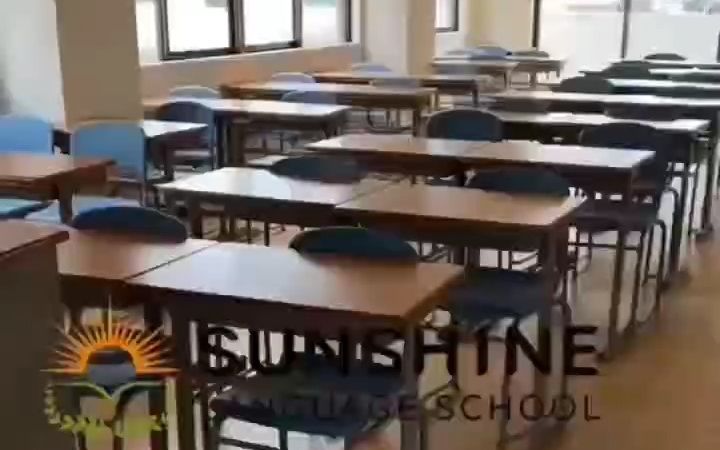 明日叶合作推荐校-阳光日本语学校,宽敞而又明亮的大教室!无锡日本...