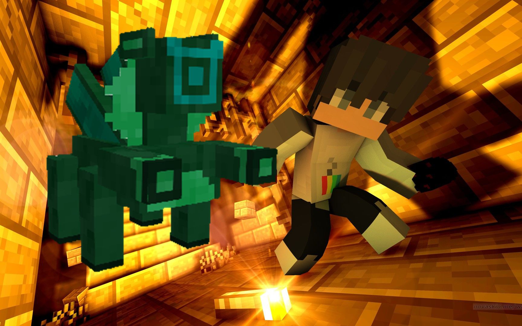 【MC大白】我的虚无世界三2,夜幕降临逃离危机!终于找到庇护所!