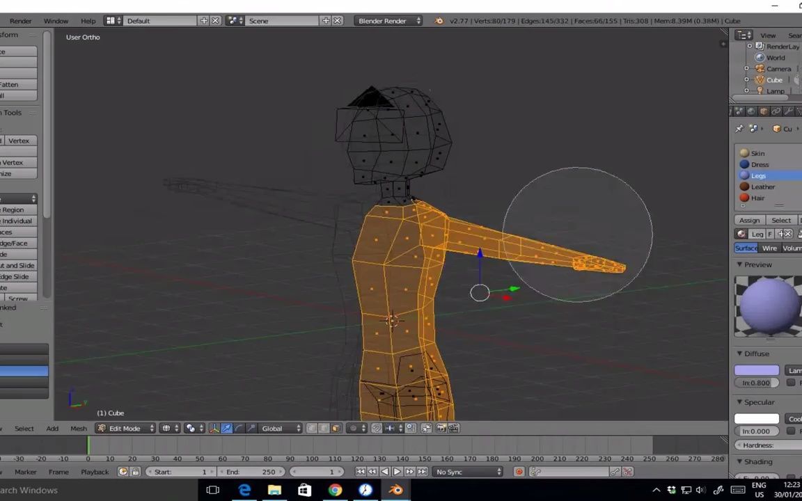 国外大神3D人物建模全过程,太厉害了吧!