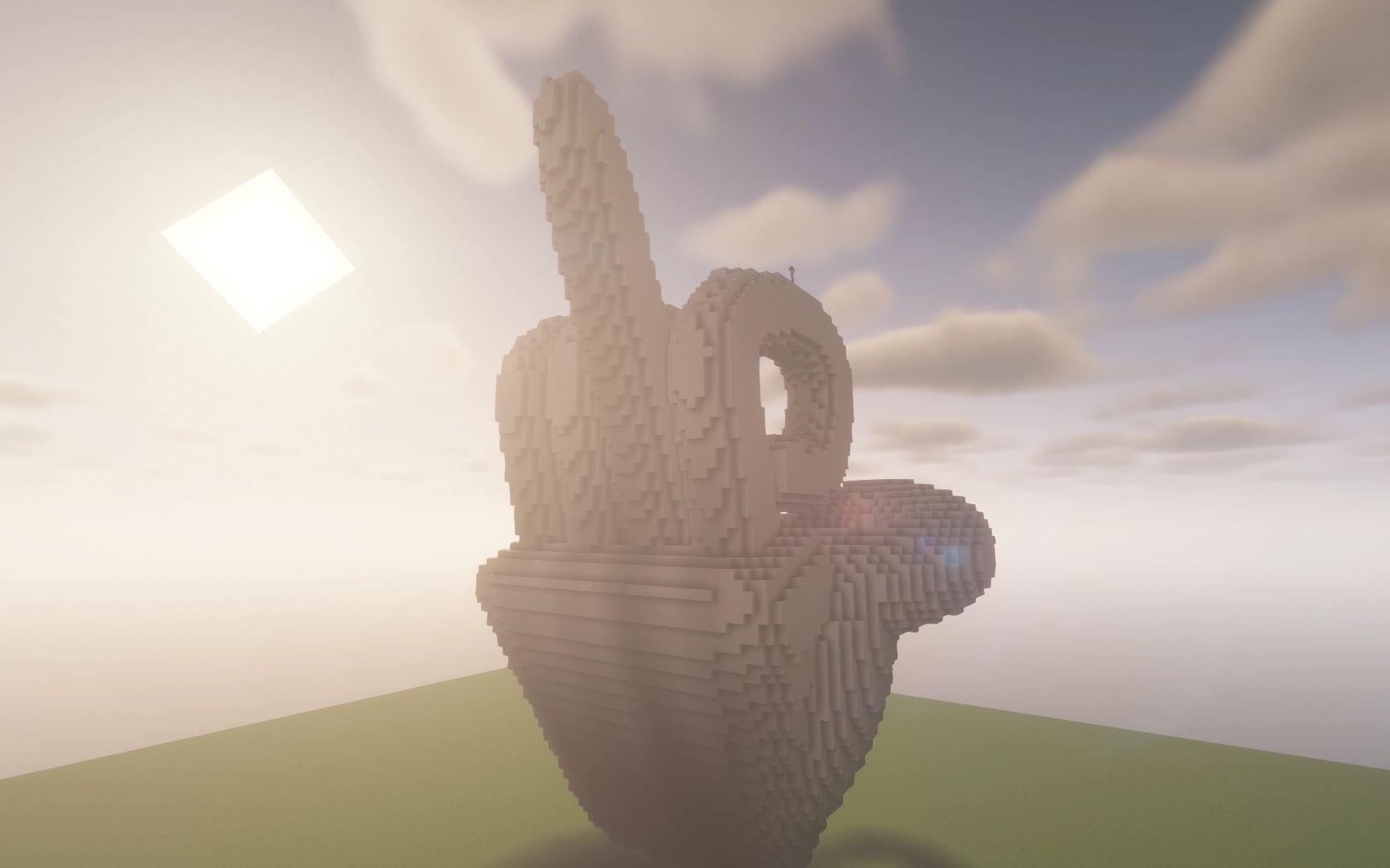 使用blender建模辅助在Minecraft造雕像!